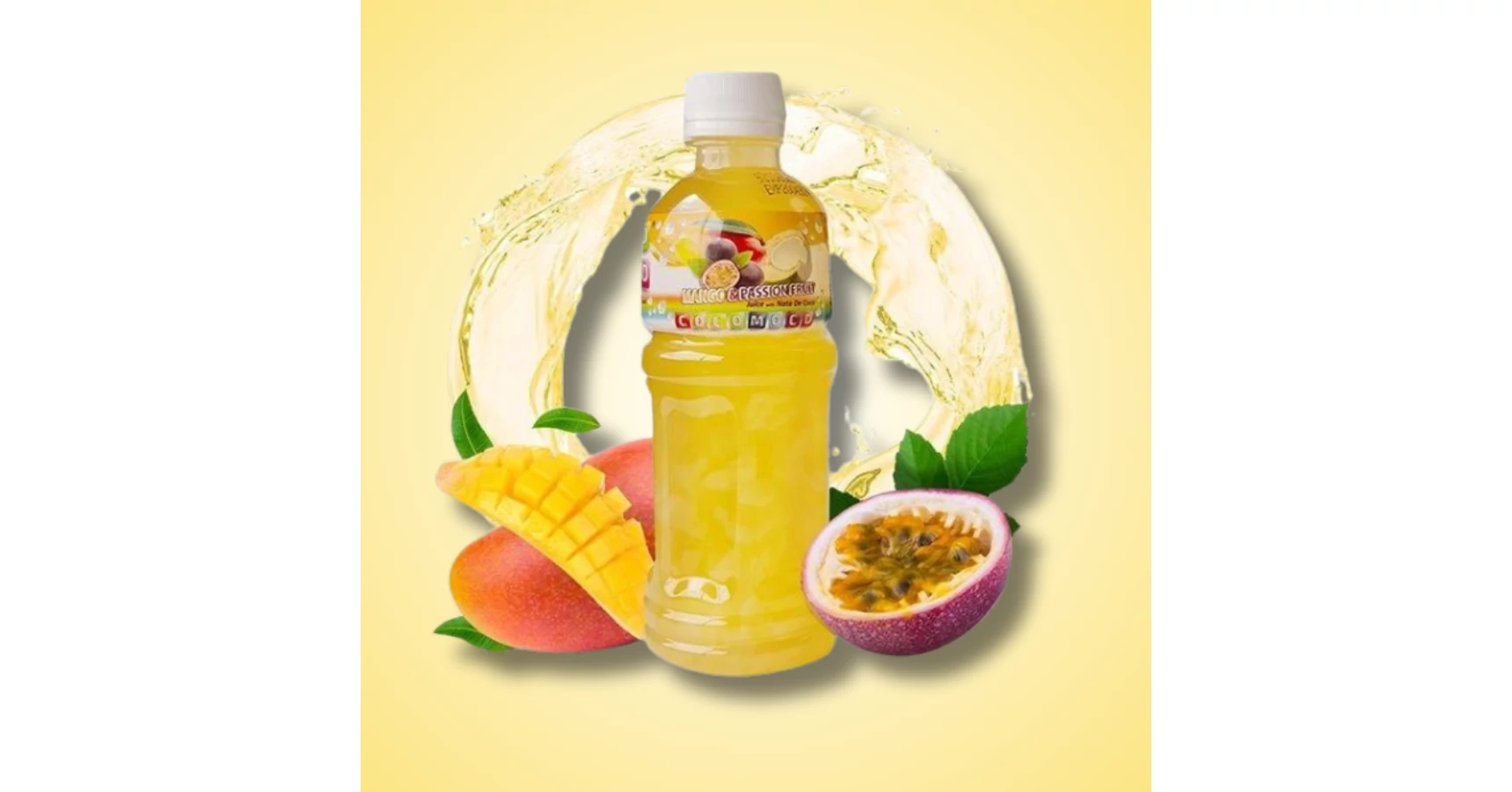 Coco Moco Passiógyümölcs és mangó ízű ital kókuszpéppel 350ml - MegaBest