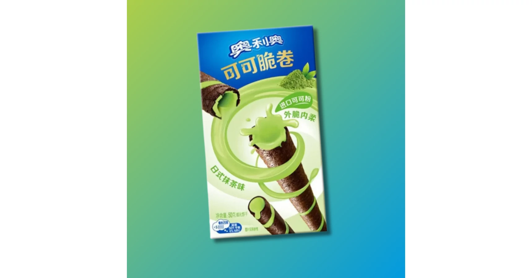 Oreo Crips Roll Matcha ízű csokis kínai roletti 54g - MegaBest