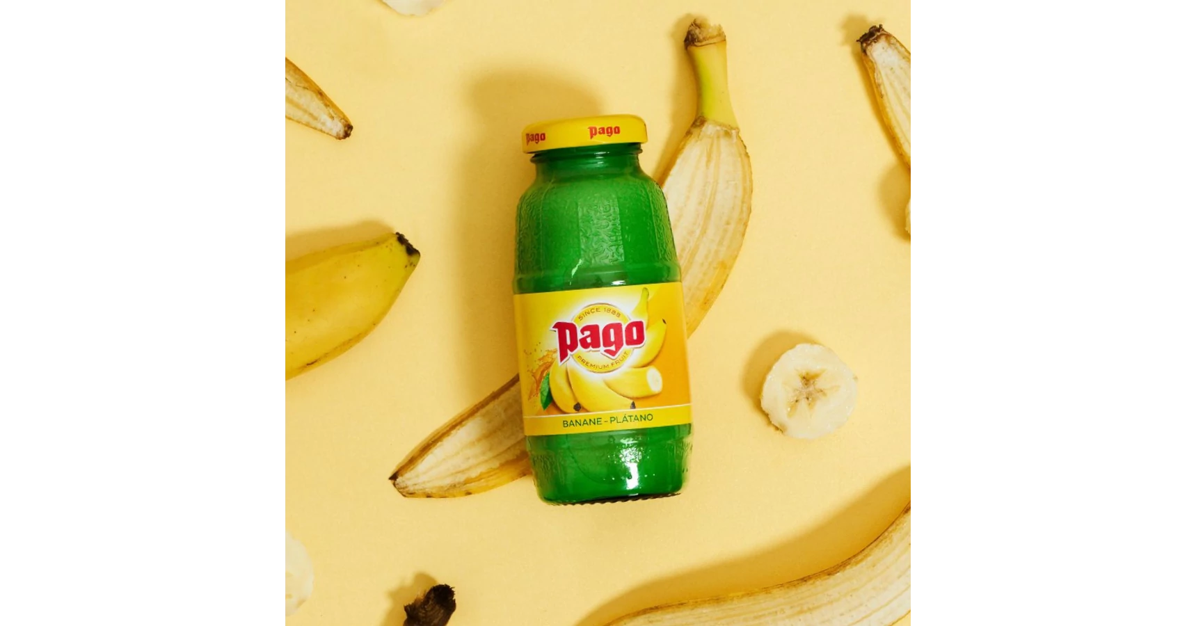 Pago Banana banán ízű gyümölcslé 200ml - MegaBest