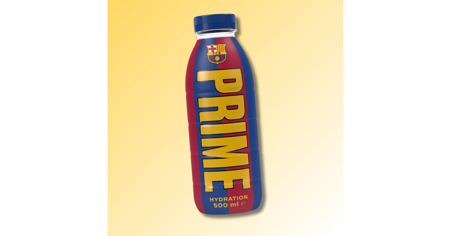 Prime Hydration Barcelona limitált kiadás EU sportital 500 ml - MegaBest