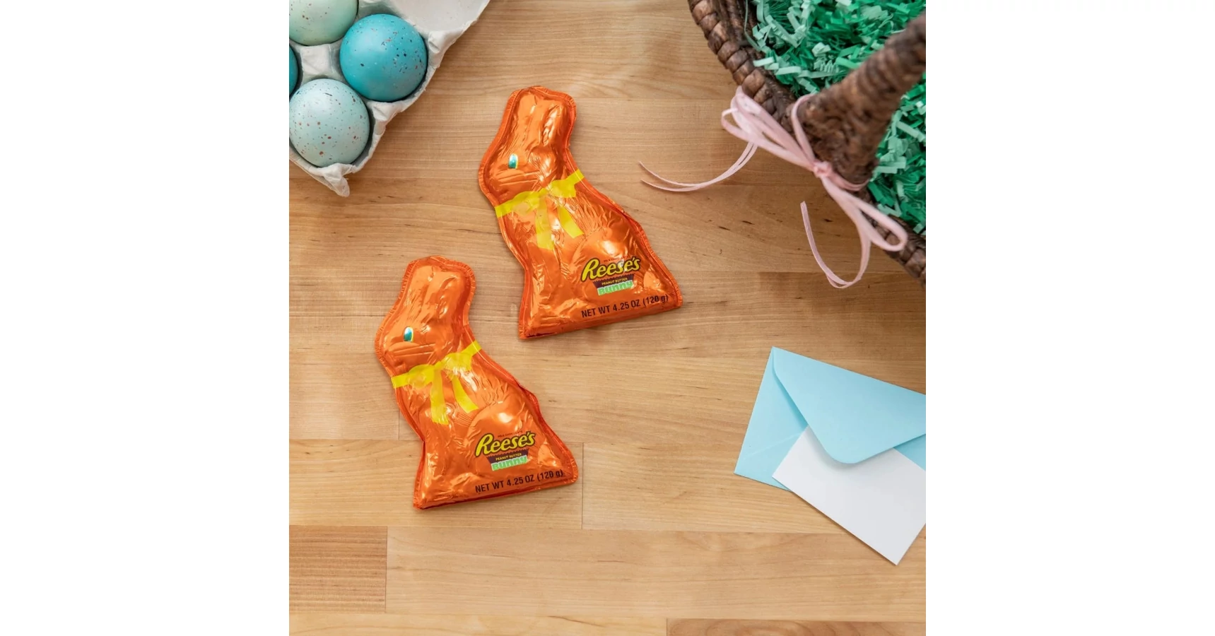 Reeses Bunny húsvéti nyuszi formájú mogyóróvajas tejcsokoládé 120g ...