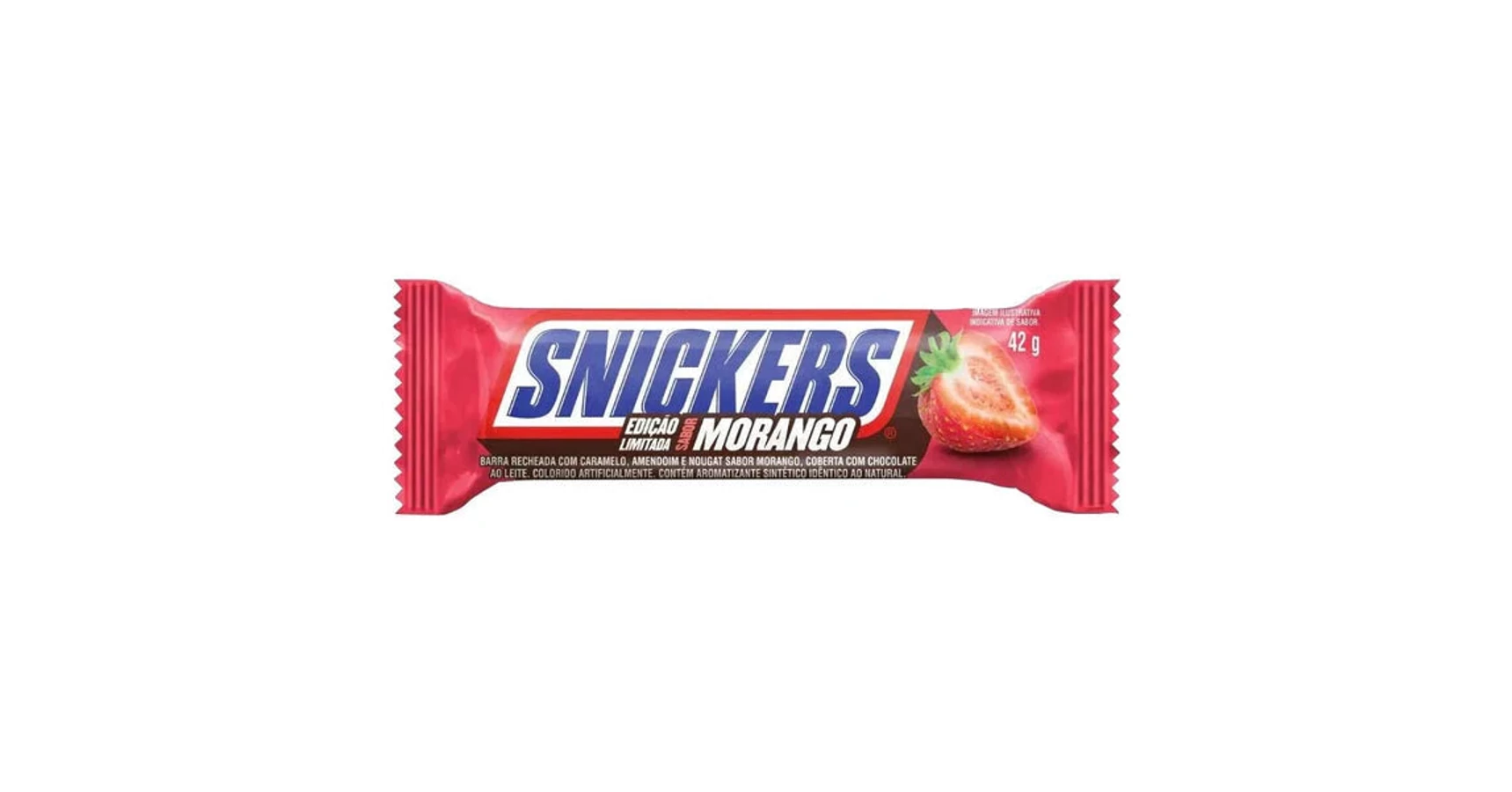 Snickers Morango - Strawberry epres csokoládé 42g - MegaBest