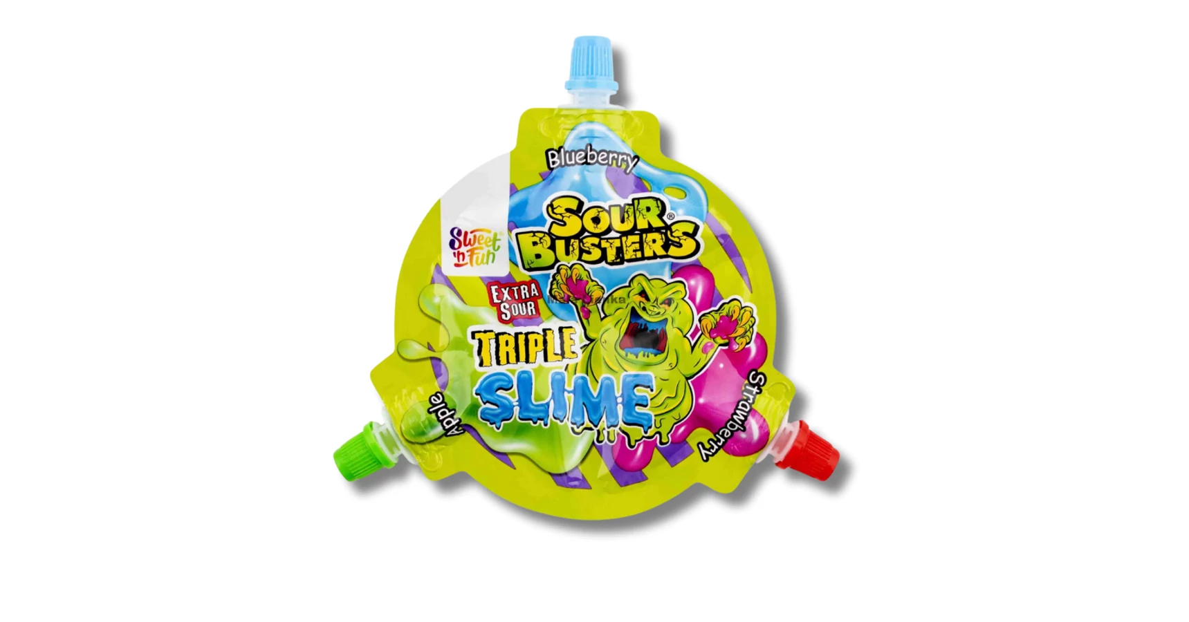 Sour Busters Extra Sour Triple Slime savanyú folyékony cukorka 45g ...