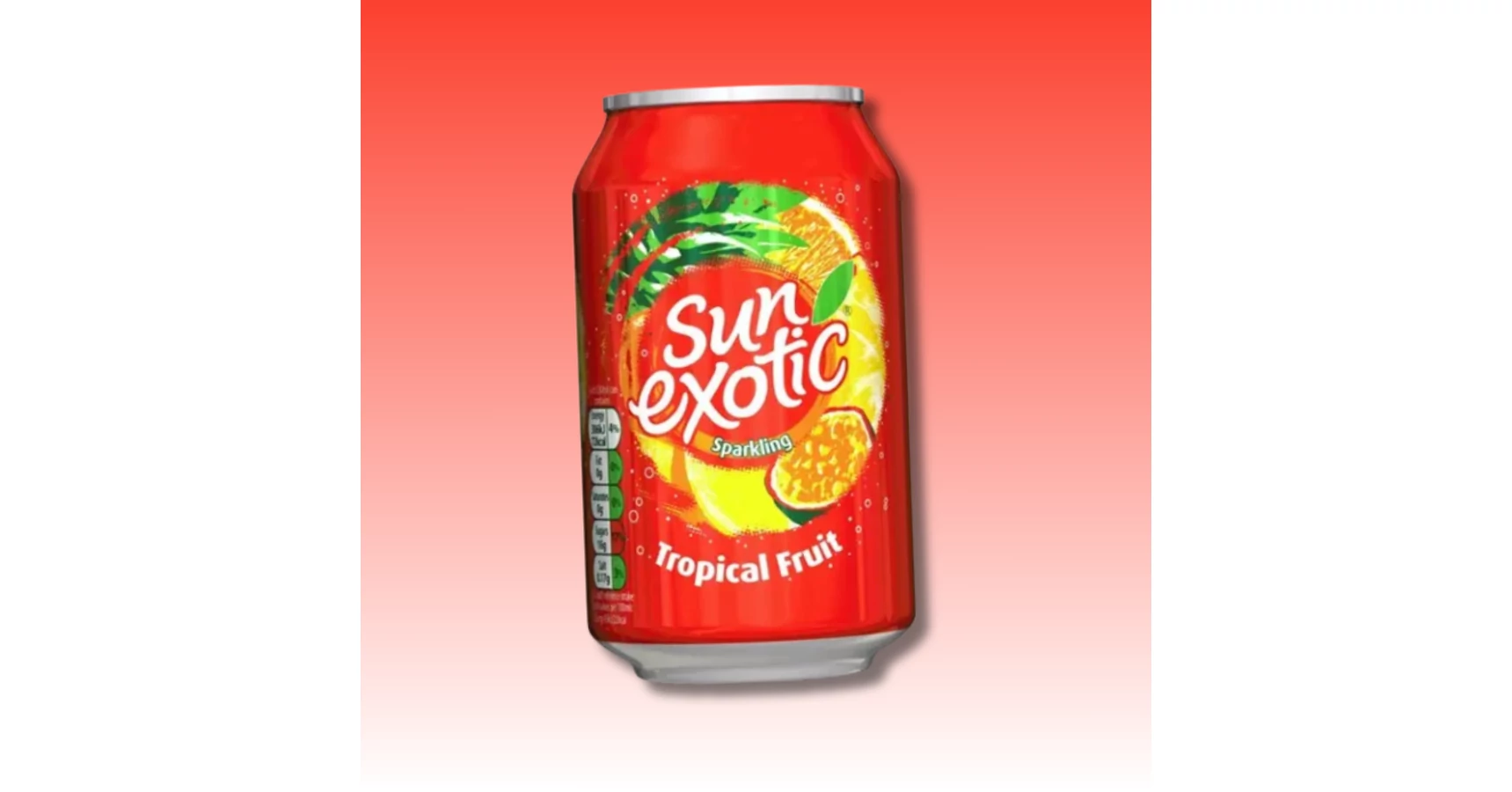 Sun Exotic Tropical Fruit trópusi gyümölcs ízű üdítő 330ml - MegaBest